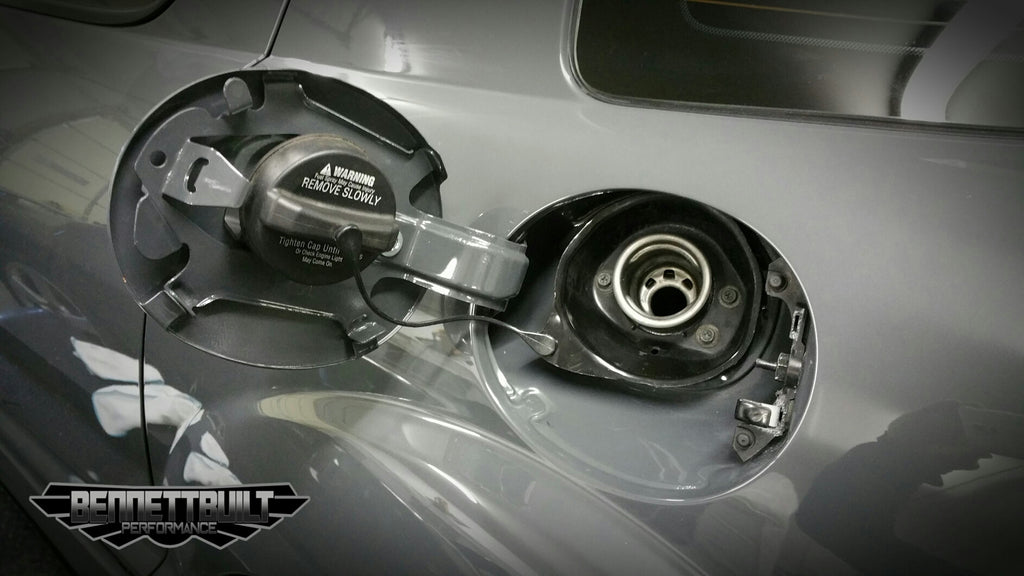 RX8 Gas cap mount kit – BennettBuilt Performance